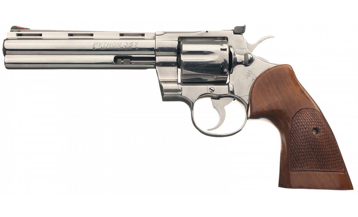 Umarex Colt Python 4in Nickel 45mm Co2 Revolver Glasgow