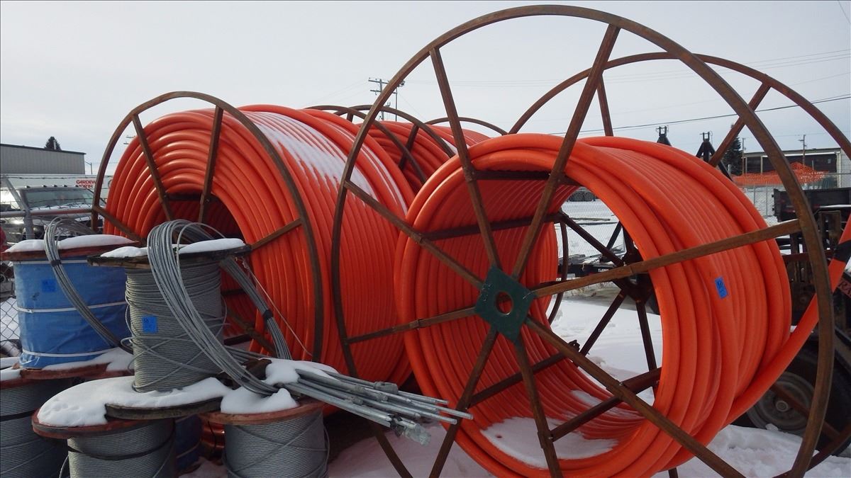 Polyethylene Tubing Spool Installation