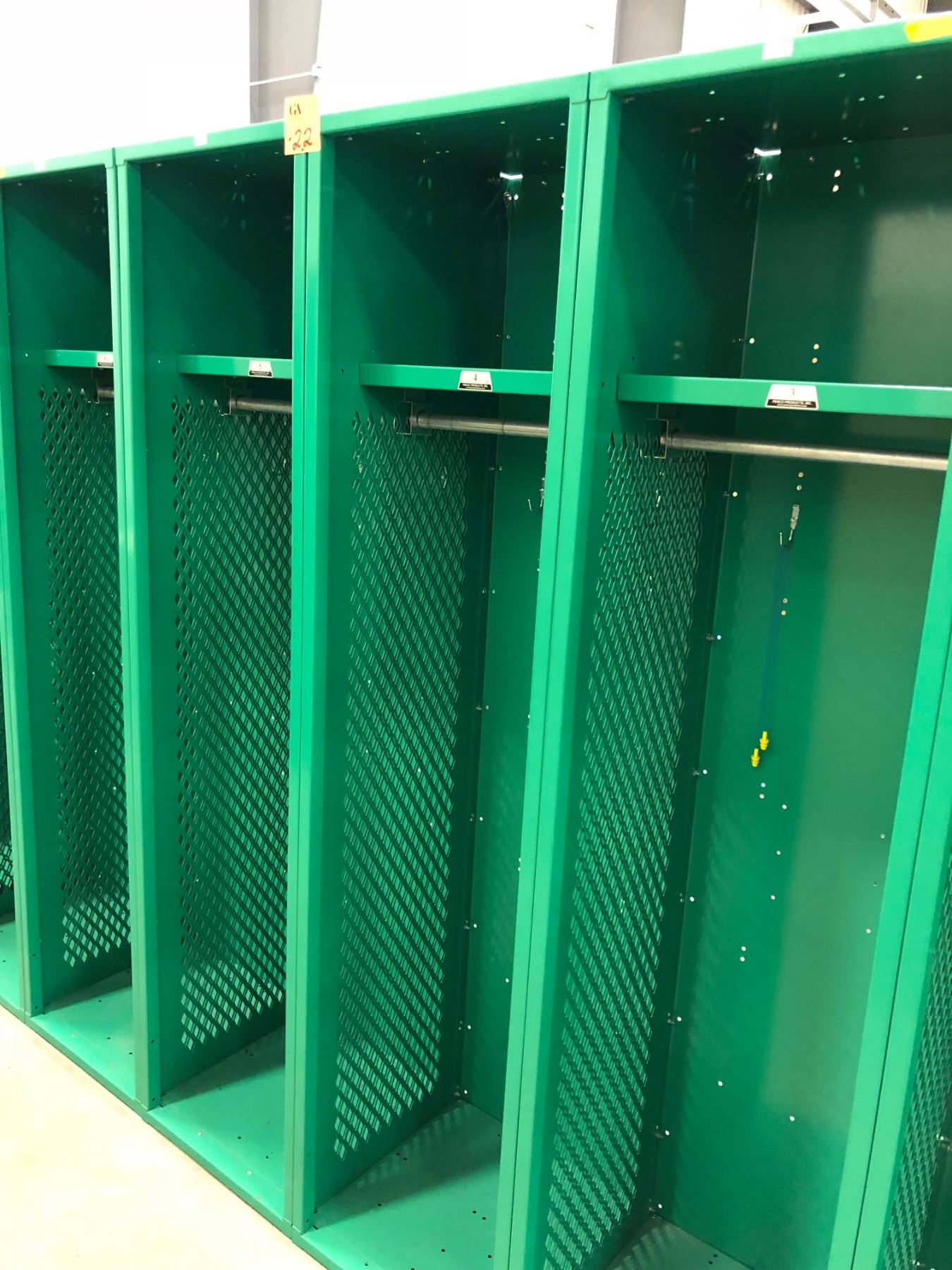 Green Storage Lockers