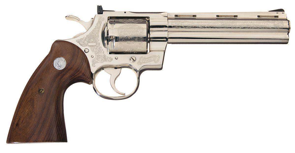 Special Edition Colt Python St. Paul Police Anniversary Double Action ...
