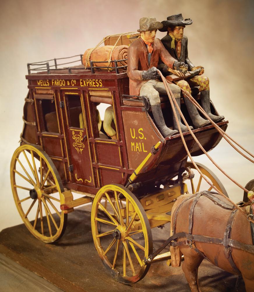 Wooden Stagecoach Model Kits