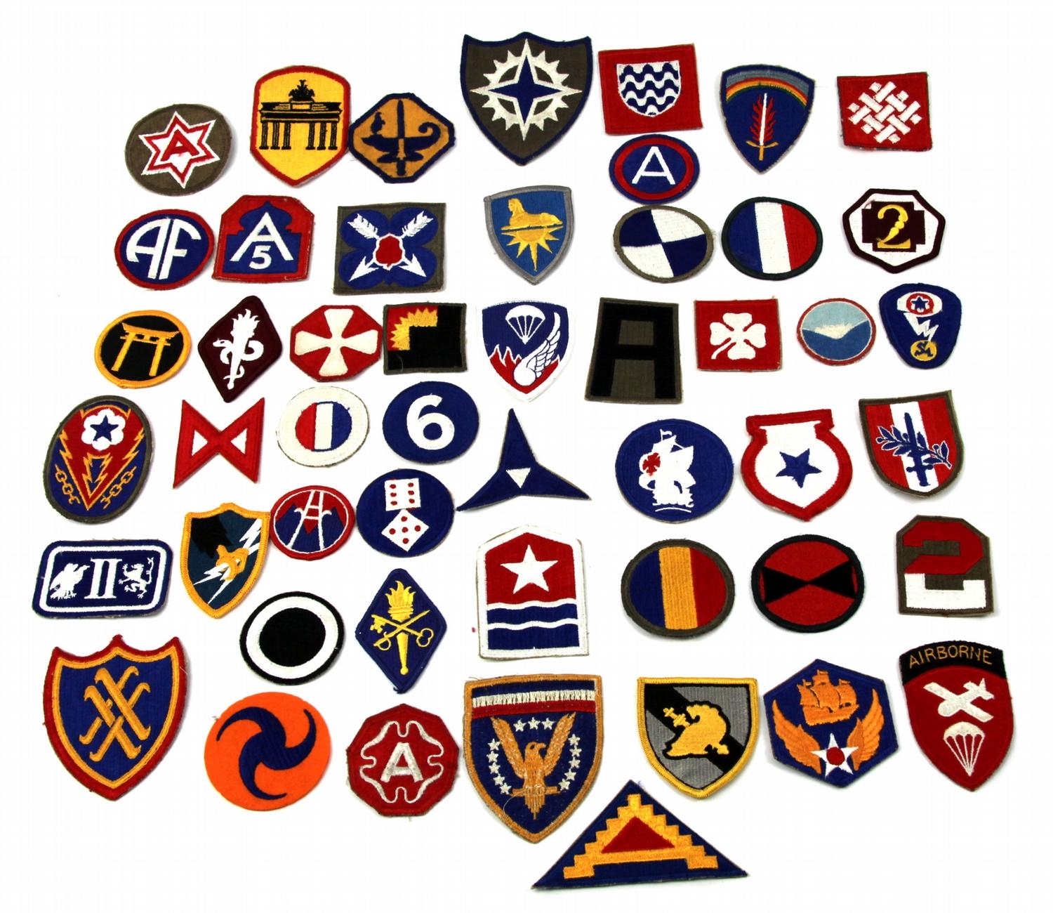 Us Army Wwii Patch Identification